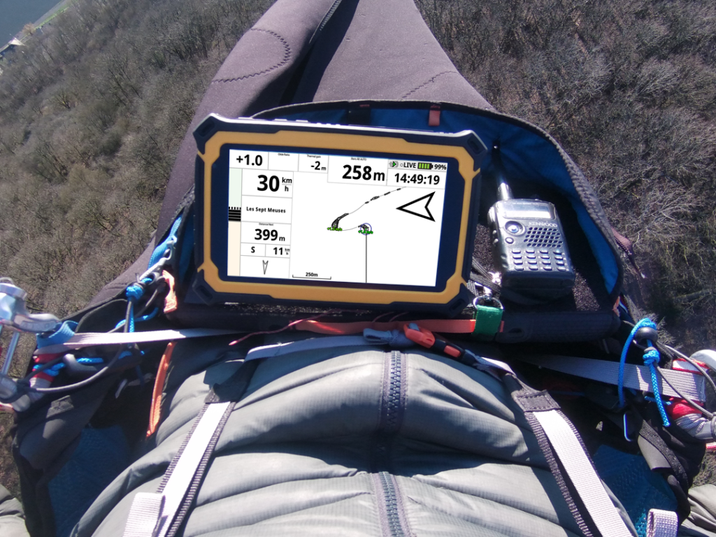 AIR³ for Paragliding - Ideal navigation GPS instrument