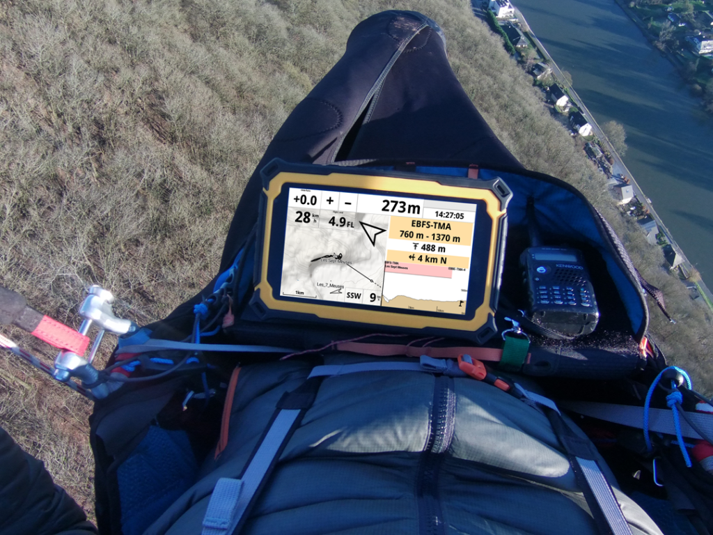 AIR³ for Paragliding - Ideal navigation GPS instrument