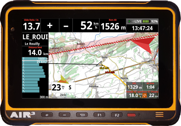 All in one Android new generation rugged flight instrument- AIR³