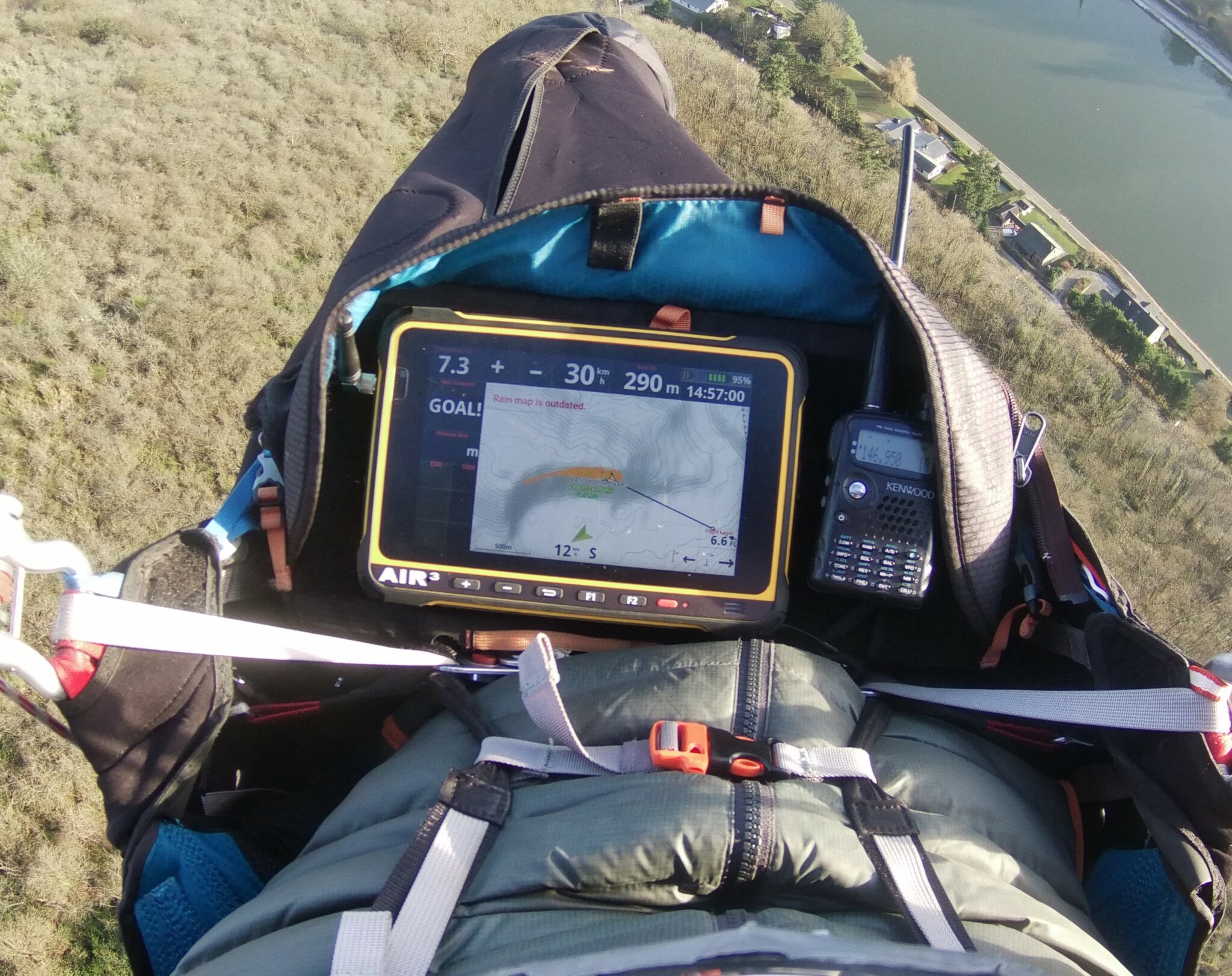 AIR³ for Paragliding - Ideal navigation GPS instrument