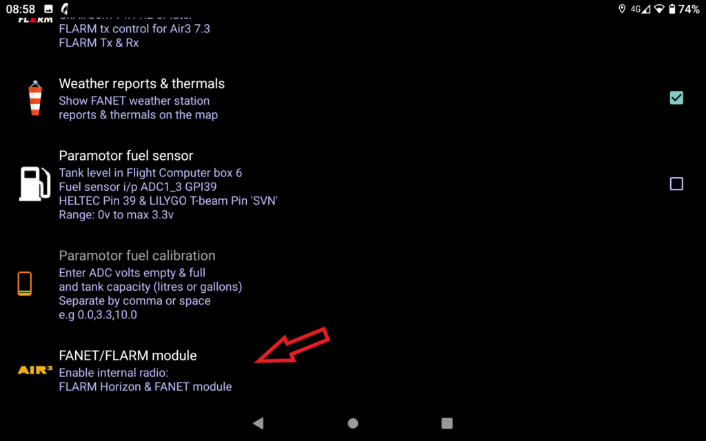 XC Guide specificities for AIR³ & XCTrack - AIR³