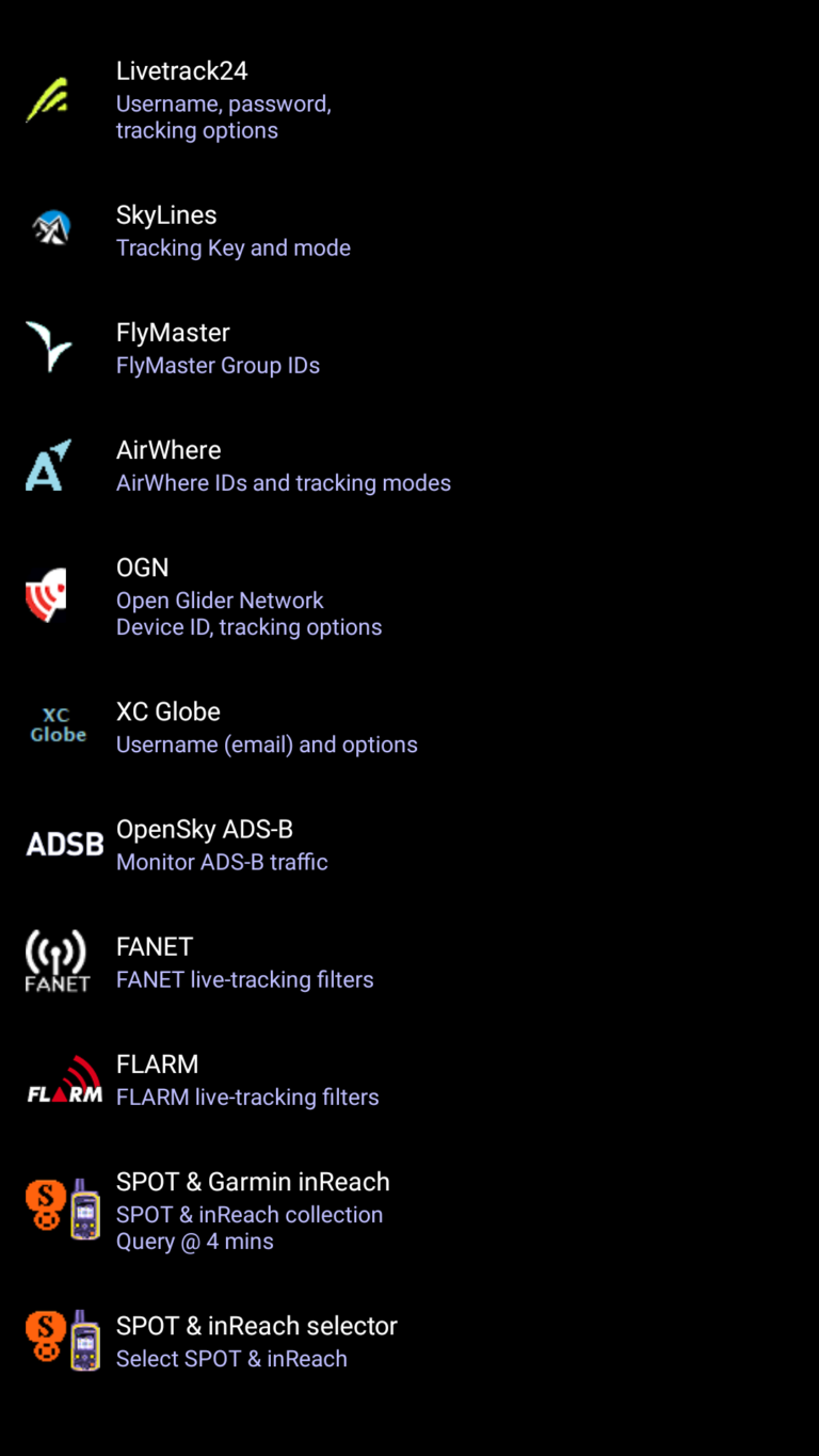 XC Guide specificities for AIR³ & XCTrack - AIR³