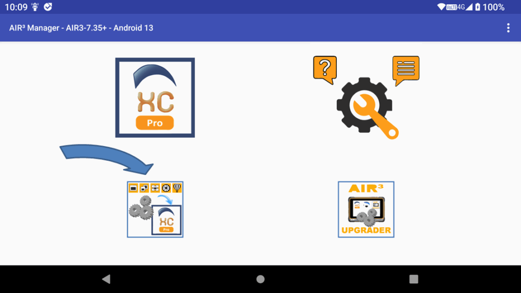 Best XCTrack Pro companion app - AIR³ Manager: XCTrack interface